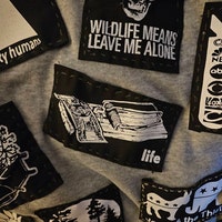 Snake Bites Hand Shake, Punk, Patches, Patch, Sew on Patch, Punk ...