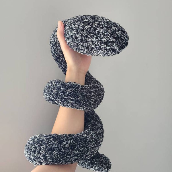 NO SEW - Snake Crochet Amigurumi Pattern, Serpent, Rattle Snake, Adder ...