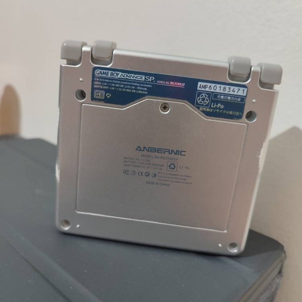 Gameboy Advance SP & Anbernic RG35XXSP Back Labels - Etsy