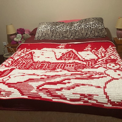 Art Deco, Poncho Throw Digital Crochet Pattern - Etsy