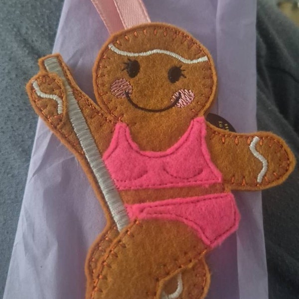 Goth Boy And/or Girl Felt Gingerbread Hanging Ornament - Etsy