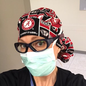 Scrub Caps University of Alabama-scrubheads-scrub Cap-scrub - Etsy