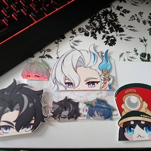 Dr Ratio Peeker Holographic Sticker Honkai Star Rail Sticker Dr Ratio ...