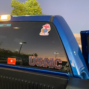 USMC Rank Decal | Etsy