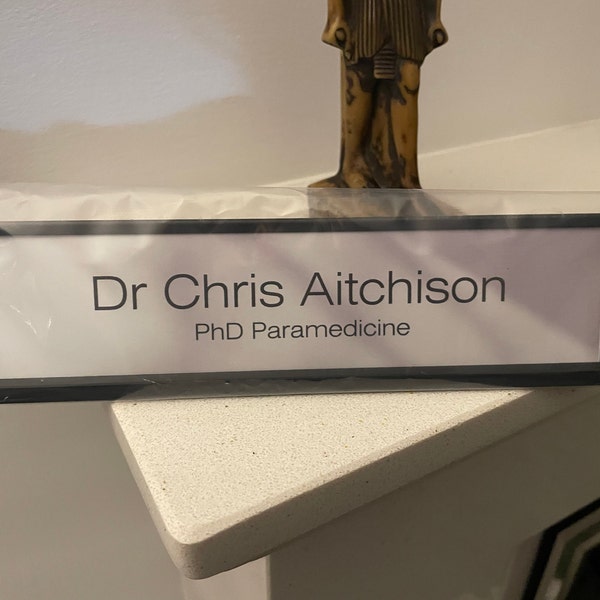 Modern Anthracite House Number Sign No Number Thin Stainless Steel ...