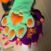 PDF TEMPLATE: Fursuit 5 Finger Paws Digital Download - Etsy UK