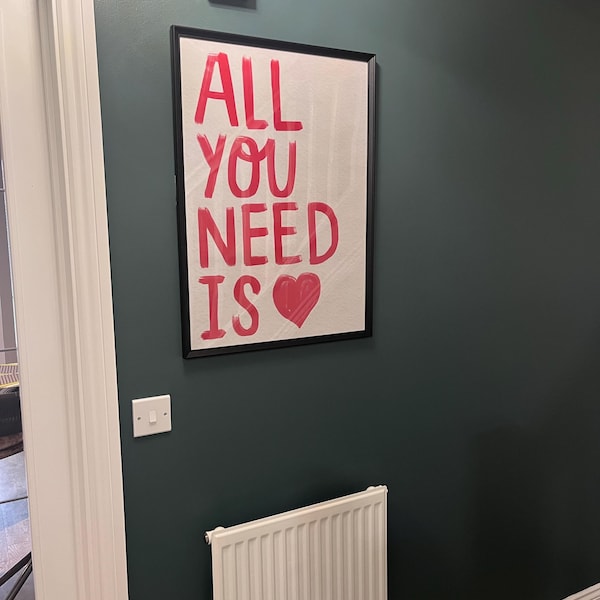 Fred Again I Adore You Print Lyrics Print Hand-drawn Typography ...