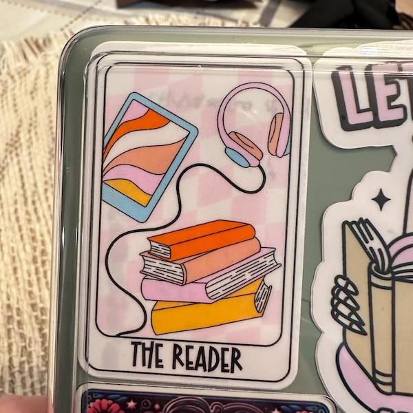 The Bat Boys Bookish Holographic Tarot Card Stickers, Spicy Books ...