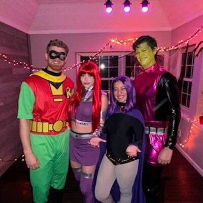 Raven Gem Set Raven Teen Titans Cosplay Orb Accessories, Raven Belt ...