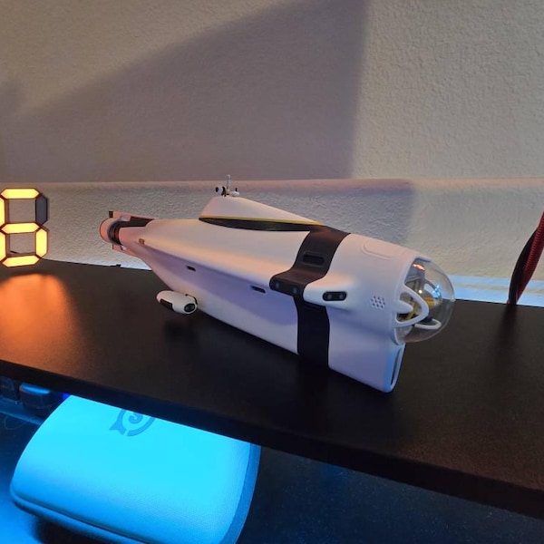 Cyclops From Subnautica - 3D Printed Model With Visible Interior ...