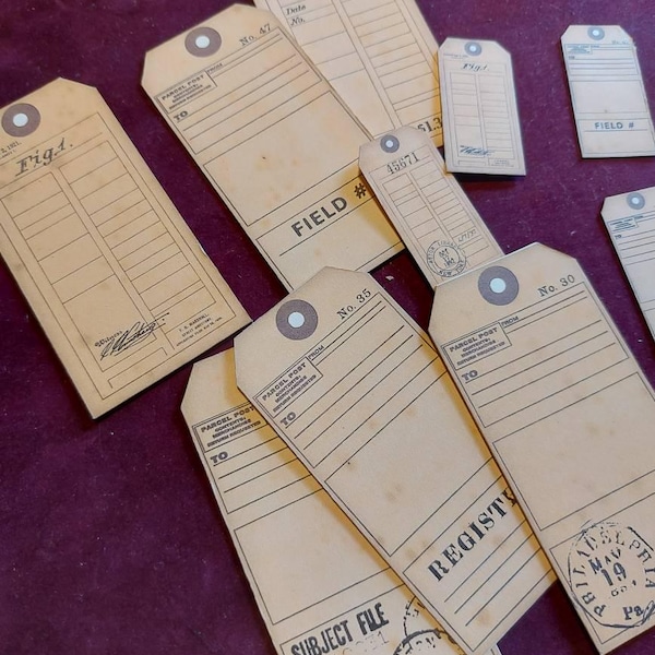 Reclaimed Tags: Junk Journal and Scrapbooking Ephemera (digital ...