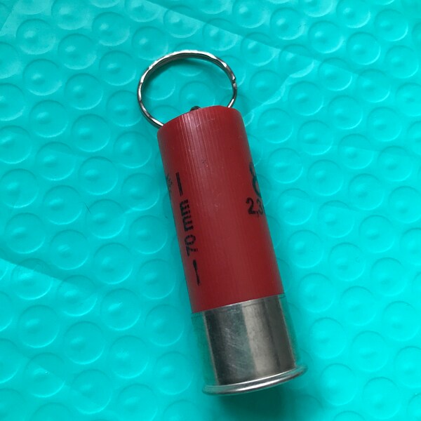 Shotgun Cartridge Keyring, Country Gift, Farmer, Shooting, Gamekeeper ...
