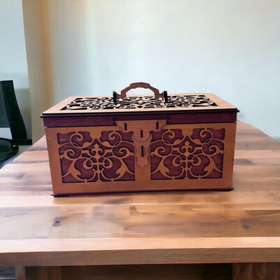 Laser Cut Modular Organizer Transformer With Drawer, for Storage Tool ...