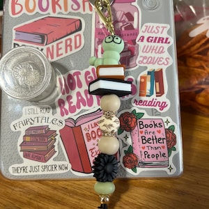Coffee Cup Book Keychain Book Keychain Romance Book Keychain Bookish ...