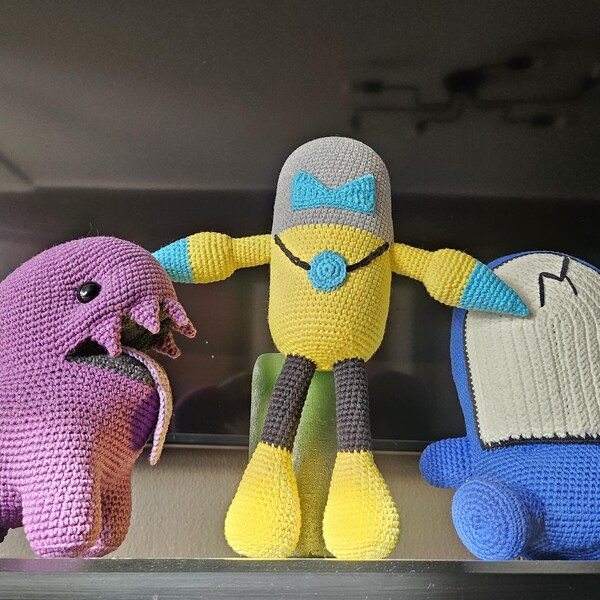 Breezy the Bee Adventure Time Plush Toy Handmade Crochet Cartoon ...