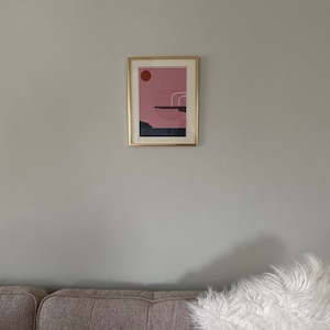 Take A Dip Fine Art Print A3 A4 30 x 40cm Minimalist | Etsy