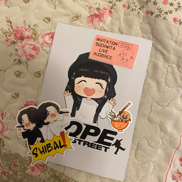 Yoongi El Capitxn Shibal DDAY Concert Vinyl Waterpoof Sticker | Suga ...