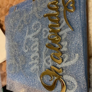 Hexagon Wedding Sign Silver Hexagon Place Cards Wood Hexagon - Etsy