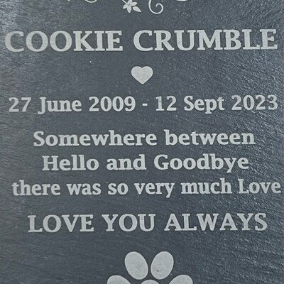 Train Design Natural Slate Memorial Headstone in 3 Sizes FS1 - Etsy UK