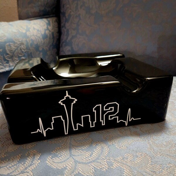 Seattle Skyline Heartbeat Vinyl Decal - Etsy