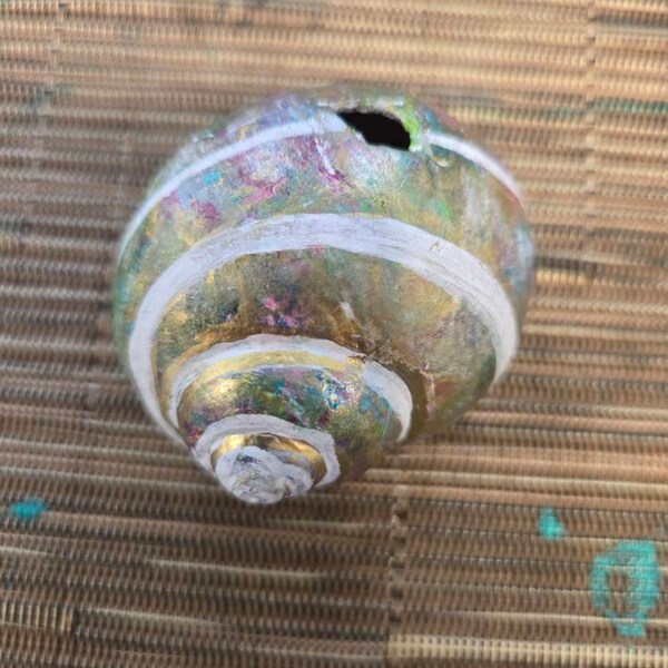 Moon Snail Shell - Hand Painted - Etsy