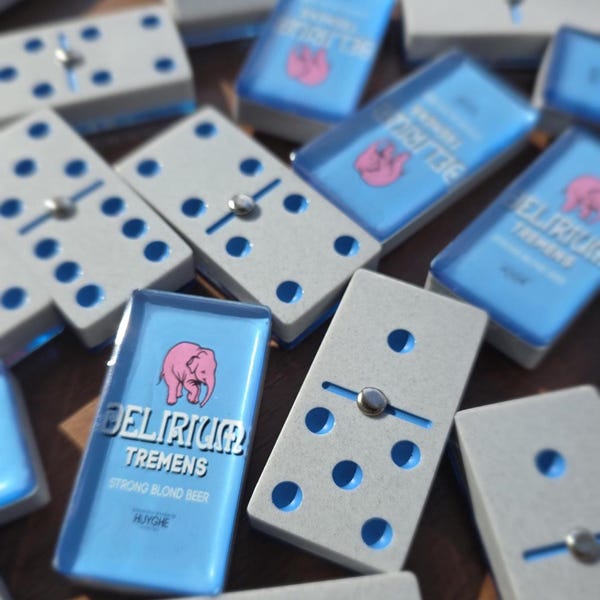 Halloween Dominoes Set. Horror Themed Dominoes. Dominoes Games. Unique ...