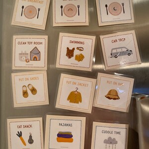 Spanish Routine Chart Routine Checklist Routine Cards Daily | Etsy