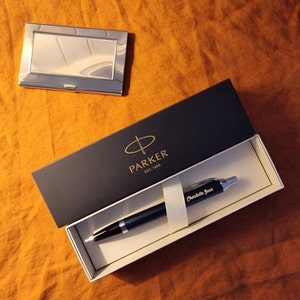 Personalised Parker IM Ballpoint Pen Free Shipping - Etsy