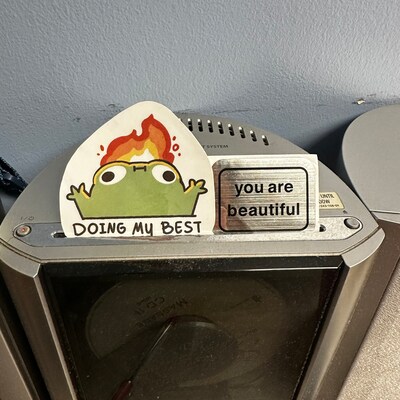 Wallet Empty Frog Vinyl Sticker - Etsy