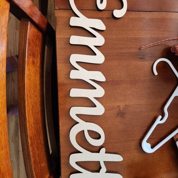 Personalized Wooden Name Sign for Nursery Custom Name Sign Name Wall ...