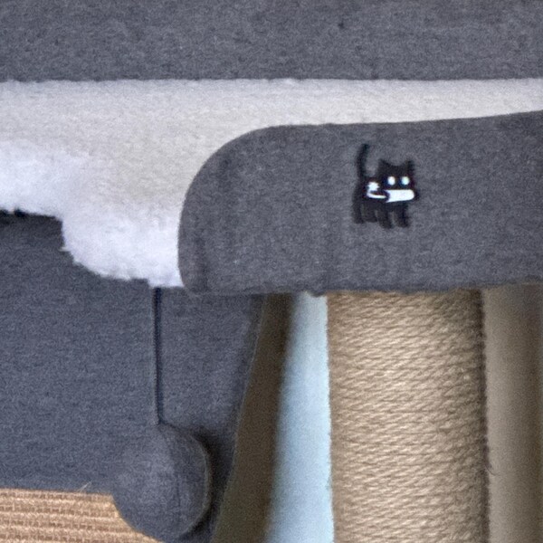 Bomb Cat Tactical Patch Black and White Small - Etsy