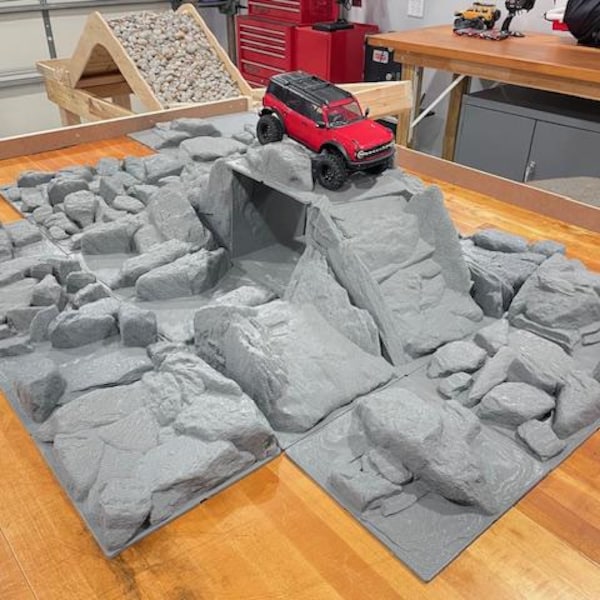 Half Set 3D Printed RC Crawler Course for 1\18th or 1\24 Scale - Etsy