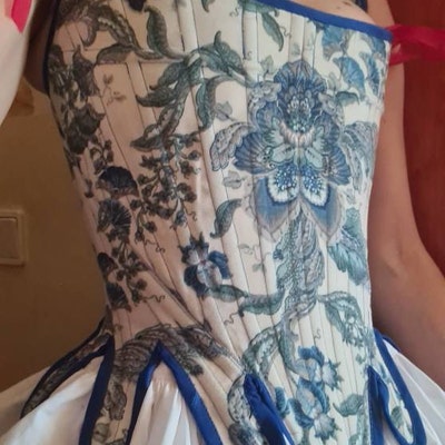 1780s Stays PDF Pattern Size Pack A XS-XXL - Etsy