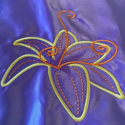 Rapunzel's Magical Golden Flower From Tangled Applique Digital ...