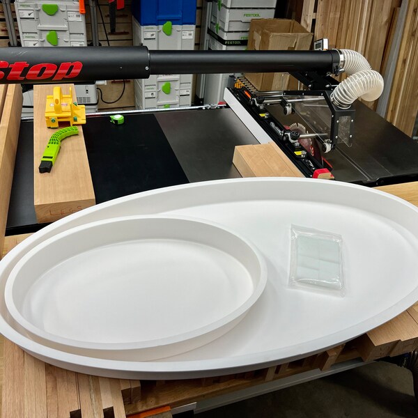 OVAL Vacuum Forms - Reusable Epoxy Molds - Etsy