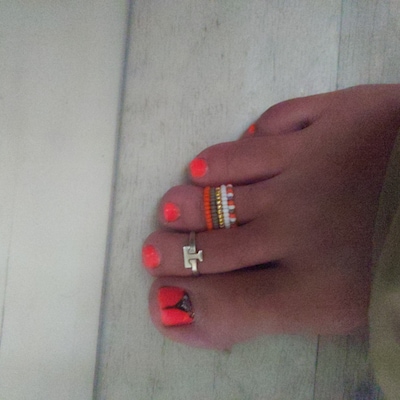 Toe Rings Stacking Toe Ring Cream Pearl Toe Ring Bridal Toe - Etsy Canada