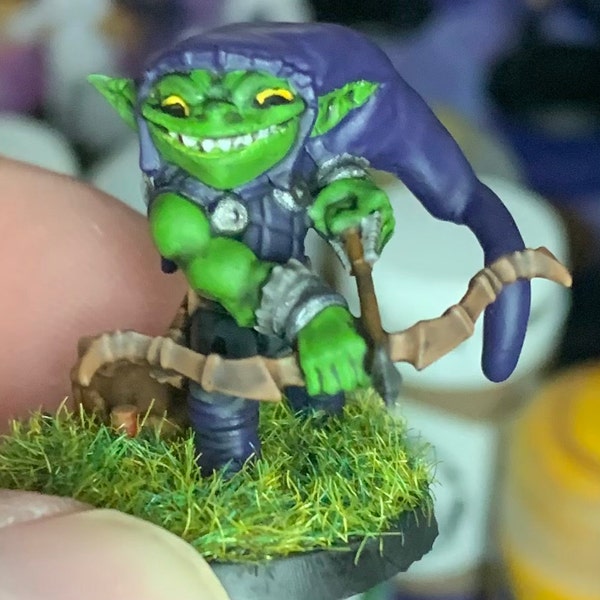 Male Genasi Cleric Mini 3D Print 6k Resin D&D, DND, TTG, RPG, Earth ...