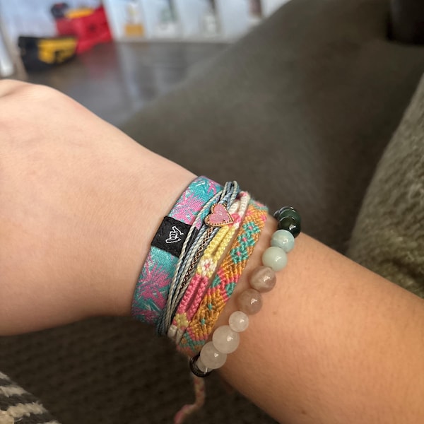 Custom Friendship Bracelets | Friendship | Embroidery Thread Bracelets ...