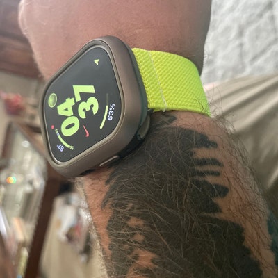 Elastic Watch Band Any Watch Model, Any Size Thick Rainbow Pride ...