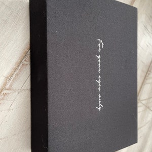 4x6 Boudoir Linen Box Linen Fabric Photo Storage Box, Boudoir ...