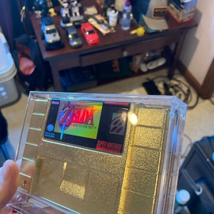 Best Nintendo SNES Video Game Cartridge Display Case highest Quality ...