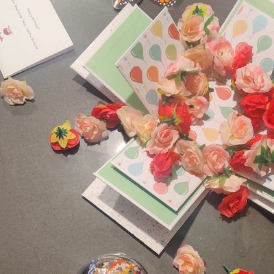 Birthday Cake Explosion Box Birthday Gift - Etsy