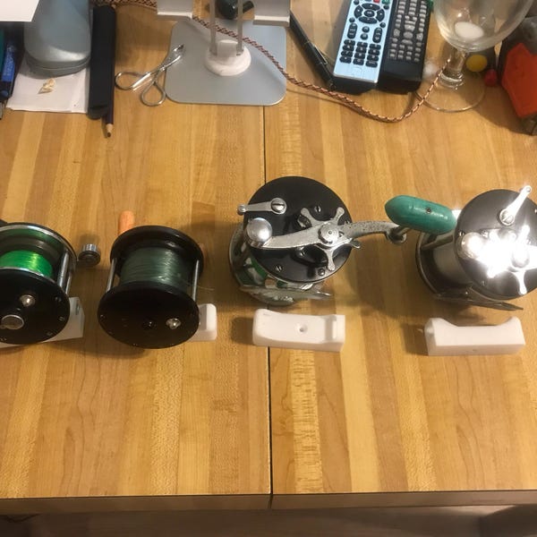 Spin Fishing Reel Wall Mount - Etsy