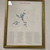 Map of Baseball Stadiums (8.5x11 Print at Home) / MLB Stadium, SF ...