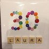 Handmade Birthday Card for Partially Sighted or Blind, for Man or Woman ...