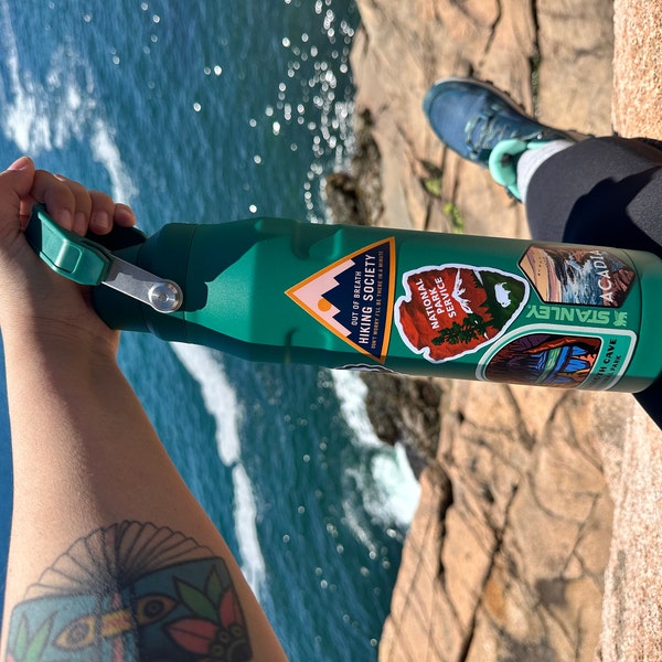 National Park Service Logo Sticker, US National Parks Decal, Waterproof ...