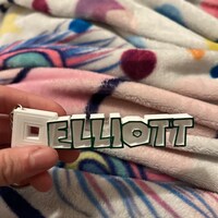 ROBLOX Personalized Custom Name Tag, Keychain, Keyring, Zipper Pull ...