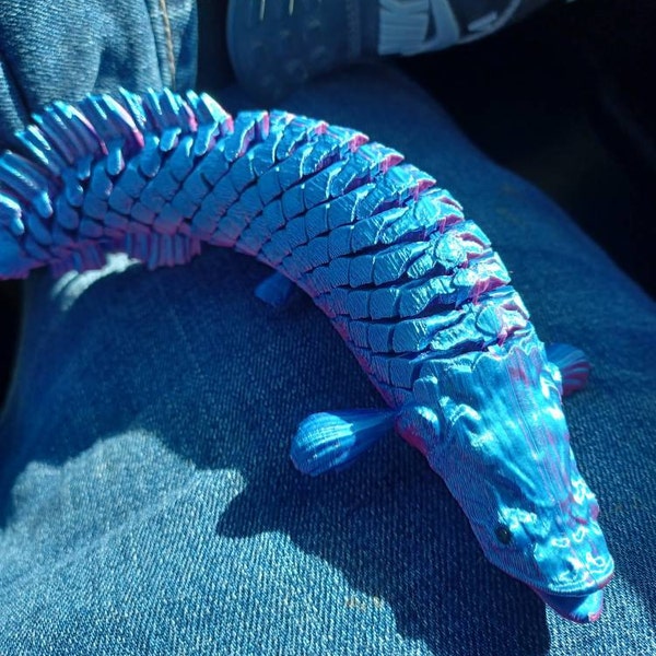 3D Printed Pirarucu Fidget Toy, Fish Fidget Toy, 3D Printed Fish, 3D ...