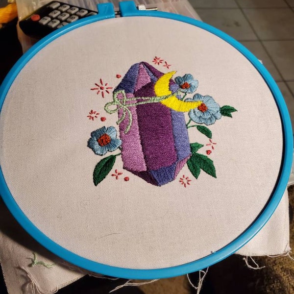 Witchy Embroidery Pattern BUNDLE! Wicca Hand Embroidery Patterns ...