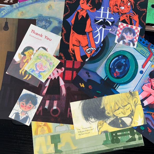 Sunny and Basil (OMORI Print) - Etsy